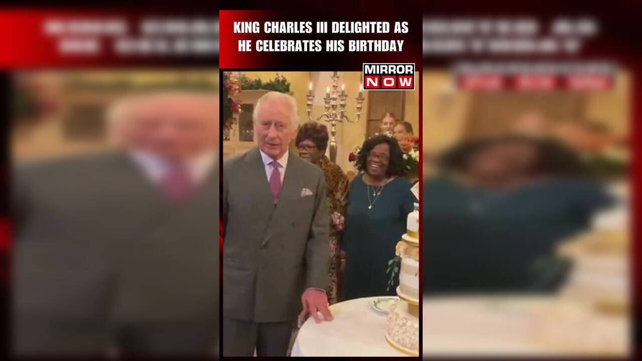 Video Shows King Charles III Looking Delighted As He Celebrated His ...