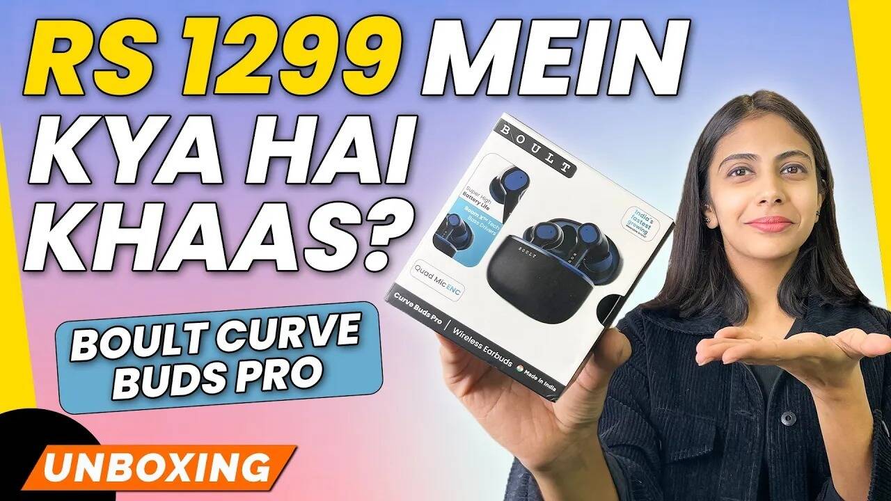 Boult Curve Buds Pro Unboxing: Wireless Earbuds With Quad Mic ENC ...
