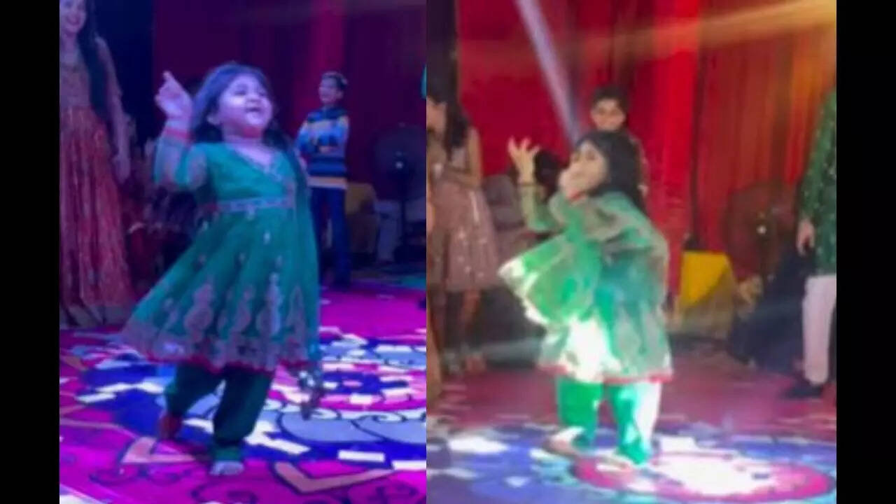 Viral Video: Little Girl Adorable Dance Moves Capture Hearts Of ...