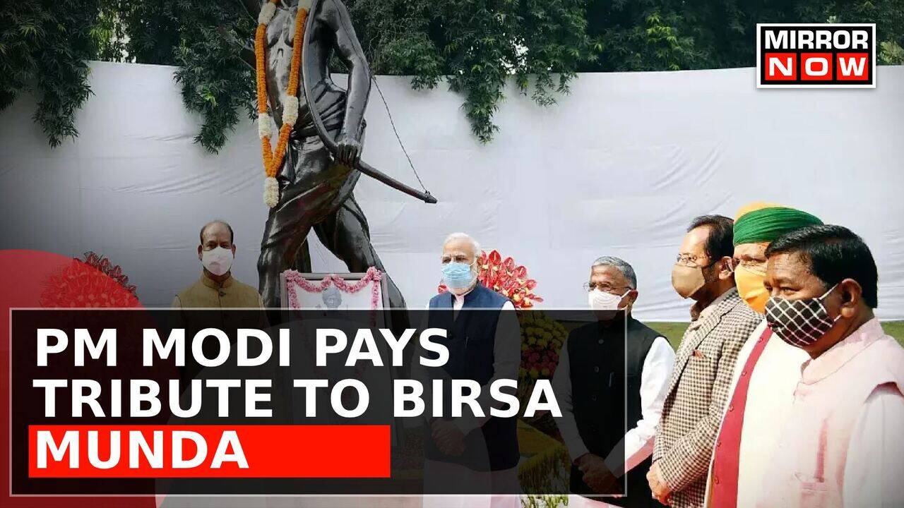Breaking News: PM Modi's Tribal Outreach In Jharkhand, Pays Tribute To ...