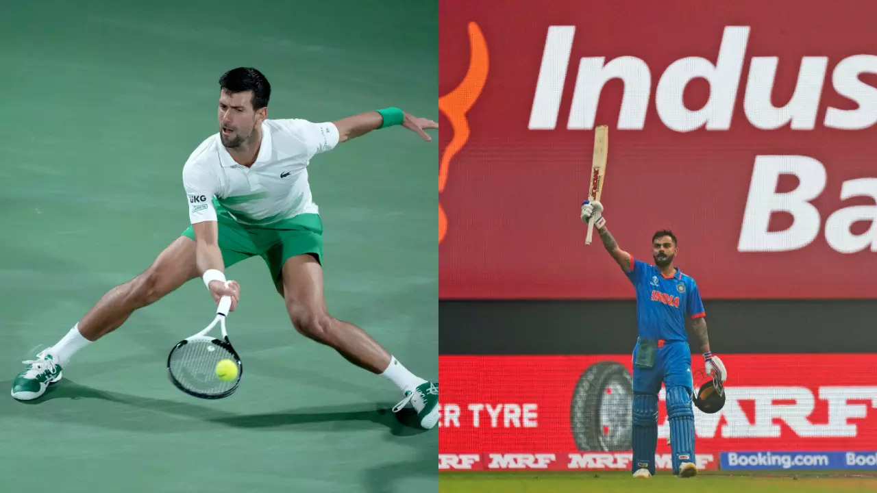 ICC Cricket World Cup 2023: Novak Djokovic's Special Three-Word Post To Congratulate Virat Kohli ...