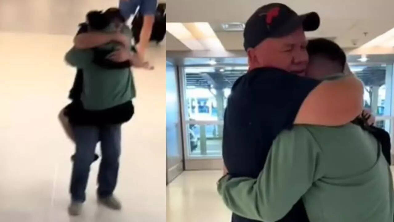 Son's Emotional Reunion With His Father Leaves Netizens Teary-Eyed ...