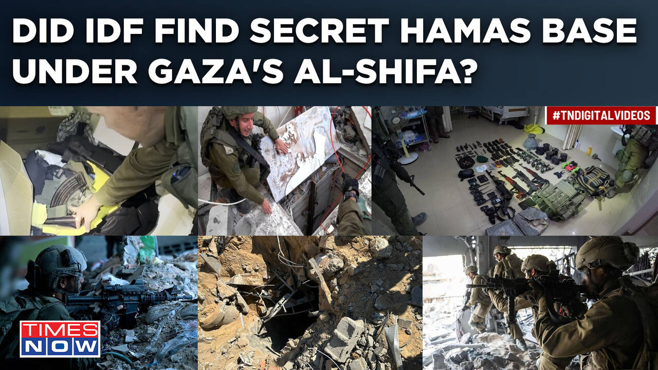 Watch Al Shifa Hospital Raid By Israel In Gaza| Has IDF Uncovered Hamas ...