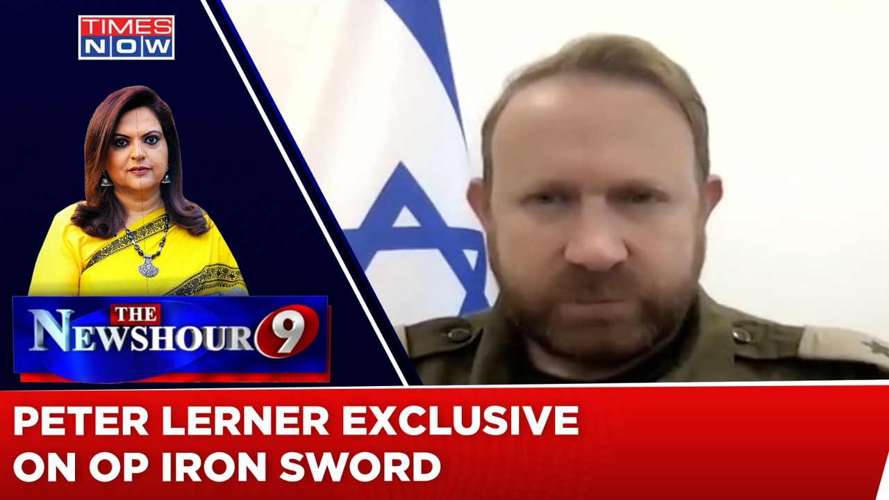 Senior IDF Spokesperson Peter Lerner Exclusive On Israel's Operation ...