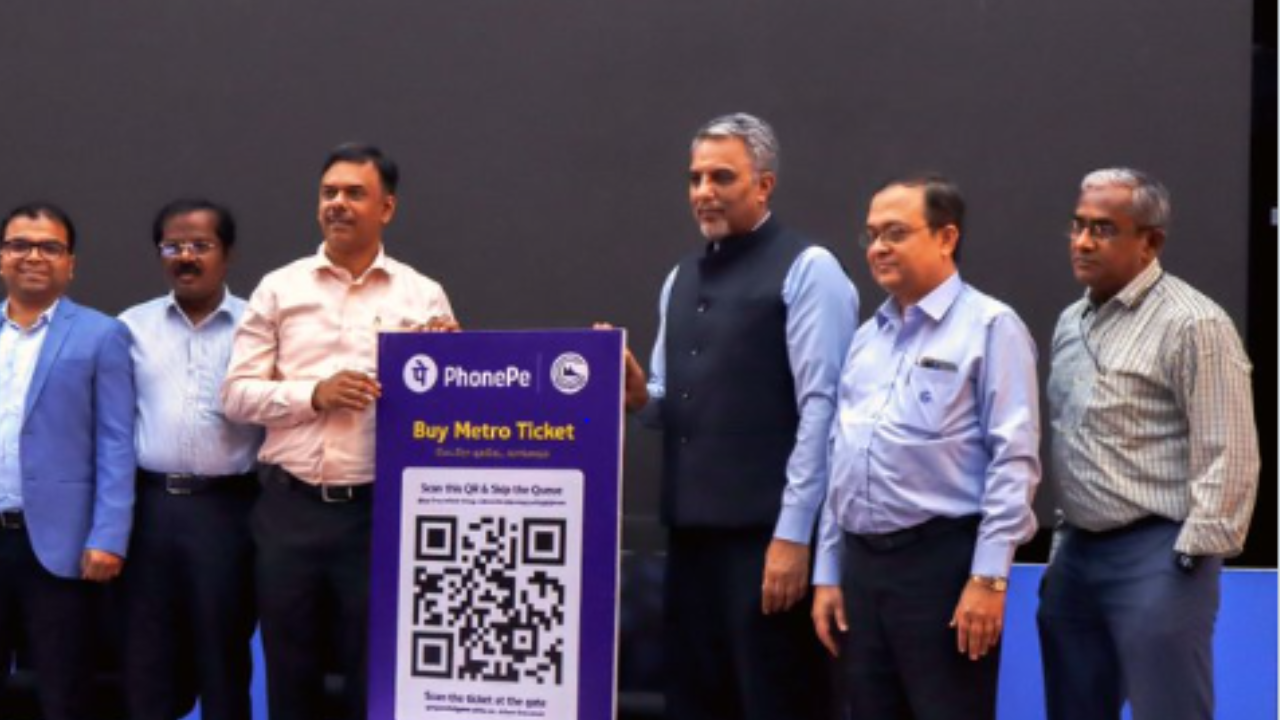 Chennai Metro Rail Partners With PhonePe To Enable Digital Ticket Purchase | Chennai News, Times Now