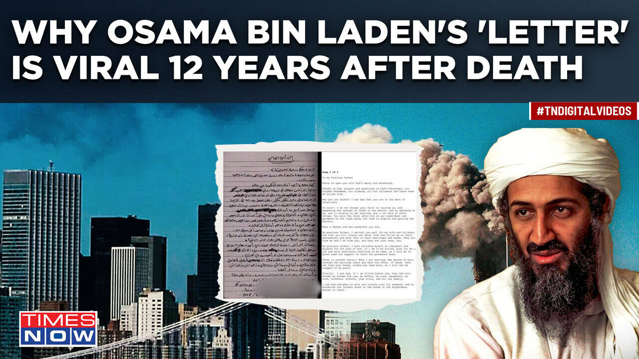 Osama Bin Laden’s ‘Letter To America’ Goes Viral Amid Gaza War, 9/11 ...