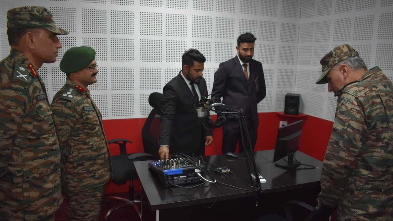 Indian Army’s Radio Chinar Near LoC In Kupwara Goes On Air, To Reach ...