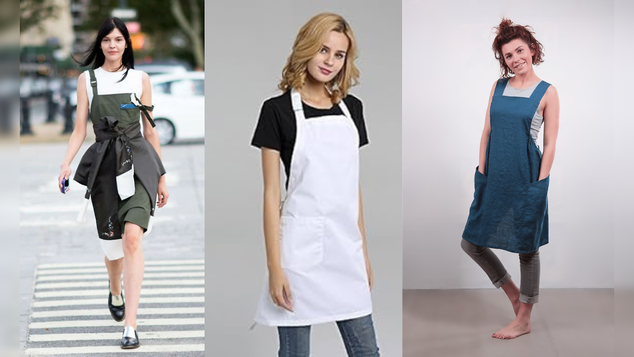 kitchen aprons become a style statement the rise of a new fashion ...