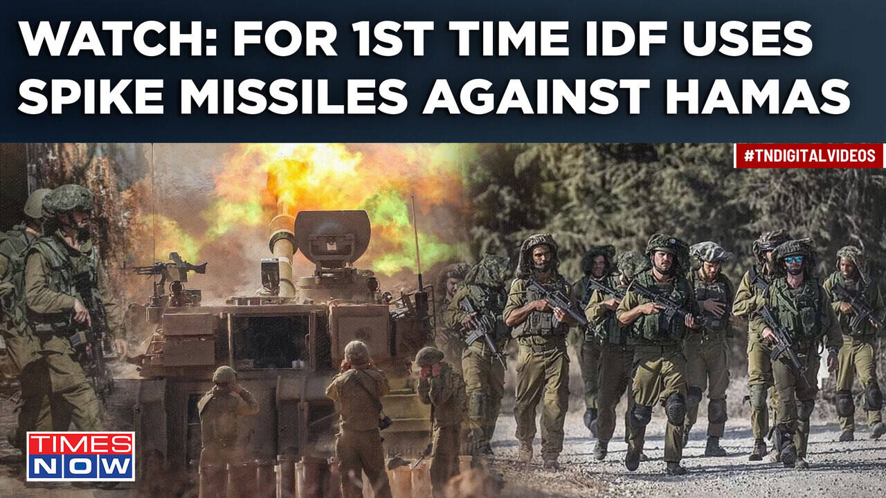 Watch: In A First, Israel Hits Hamas With Deadly SPIKE Missile, Steel ...