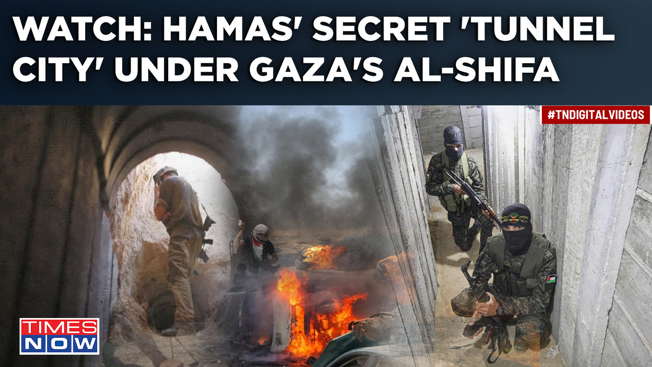 First Look Of Hamas City In Tunnels Under Gaza's Al Shifa Shows ...