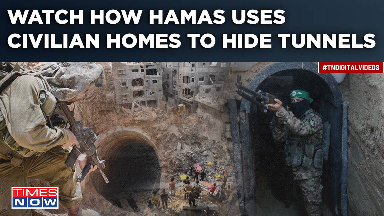 Watch IDF Video Reveal Hamas Shielding Tunnels With Civilian Homes ...