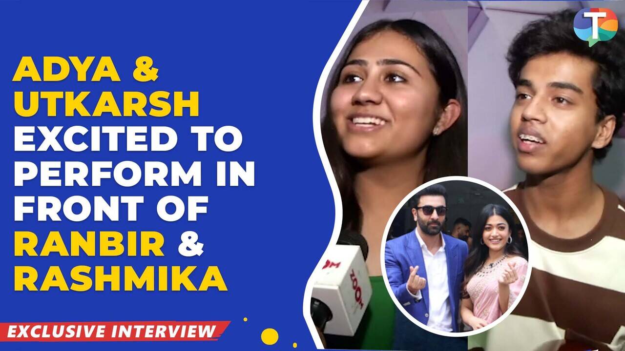 Utkarsh Wankhede & Adya Mishra from Indian Idol express excitement of performing for Ranbir ...