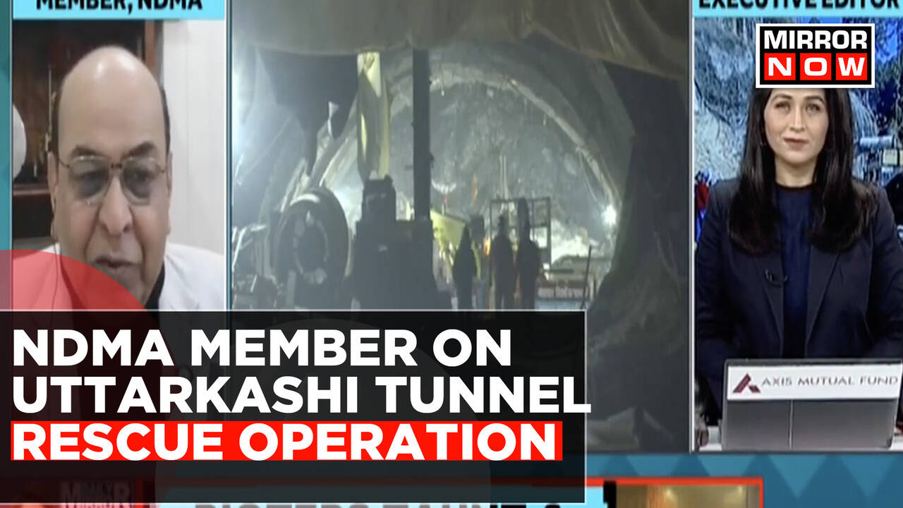 NDMA Member ,Lt Gen Syed Ata Hasnain Gives Timeline Of Uttarkashi ...