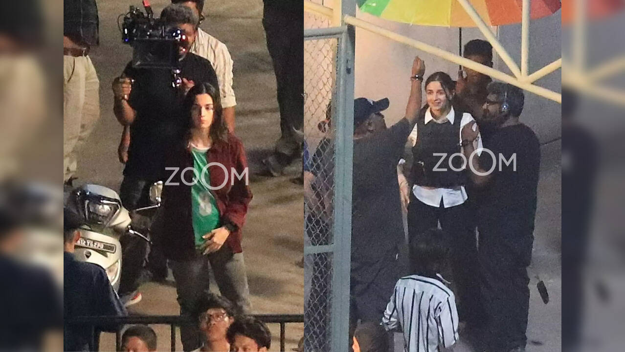 EXCLUSIVE: Alia Bhatt SPOTTED Filming Jigra In Mumbai - Dive Into The Action With Behind-The ...