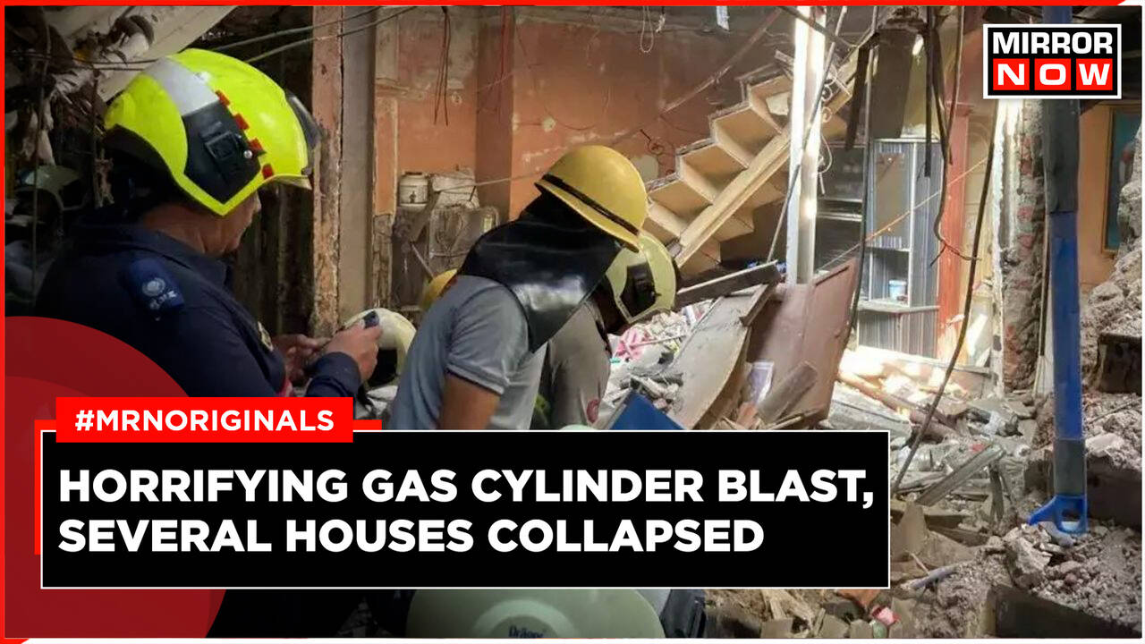 Mumbai: Deadly LPG Cylinder Blast in Chembur, Several Houses Collapsed, 6 Injured, 11 Rescued ...