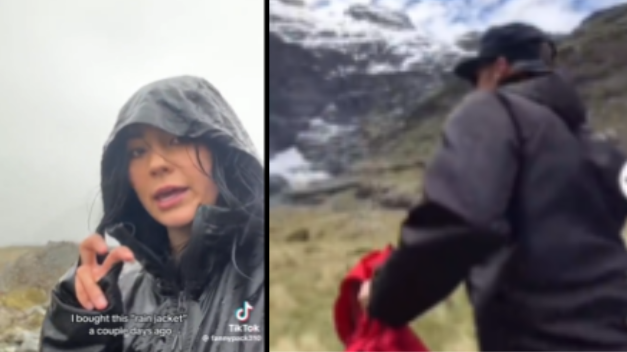 Soaked in Rain Jacket! Insta Influencer Demands Remedy on Live Feed ...
