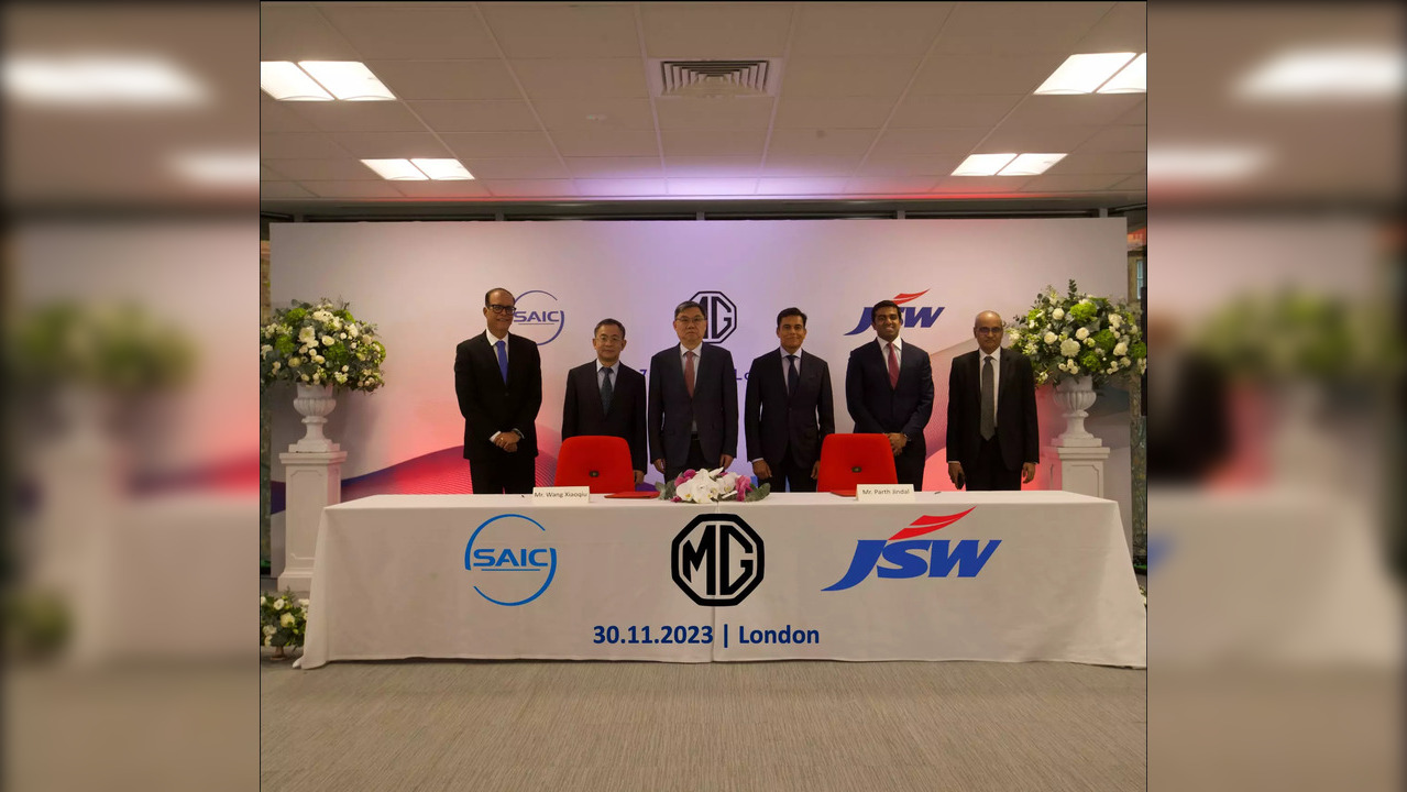SAIC Motor And JSW Group Shake Hands To Boost MG Motor's Growth In ...