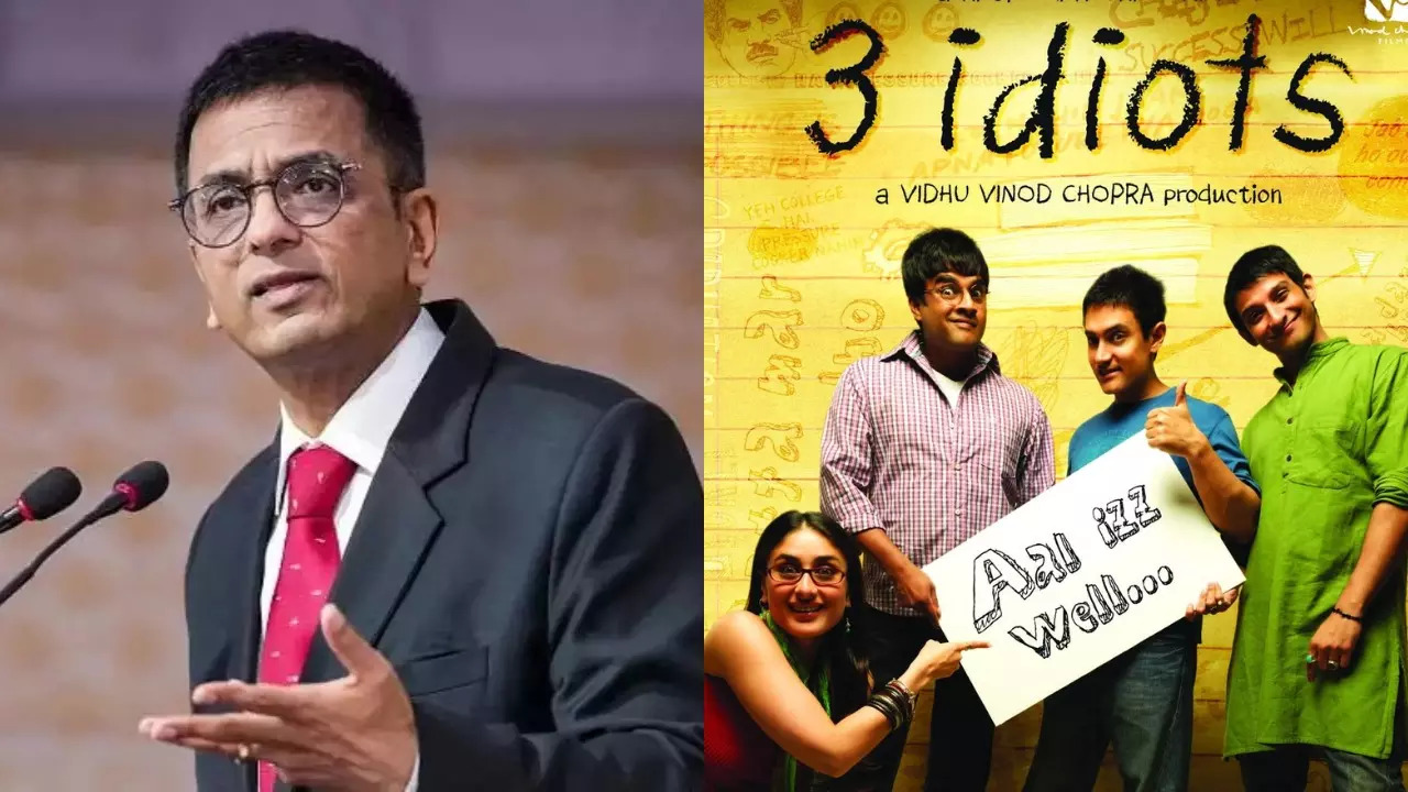 When CJI Chandrachud Invoked A Famous Scene In ‘3 Idiots’ To Explain ...