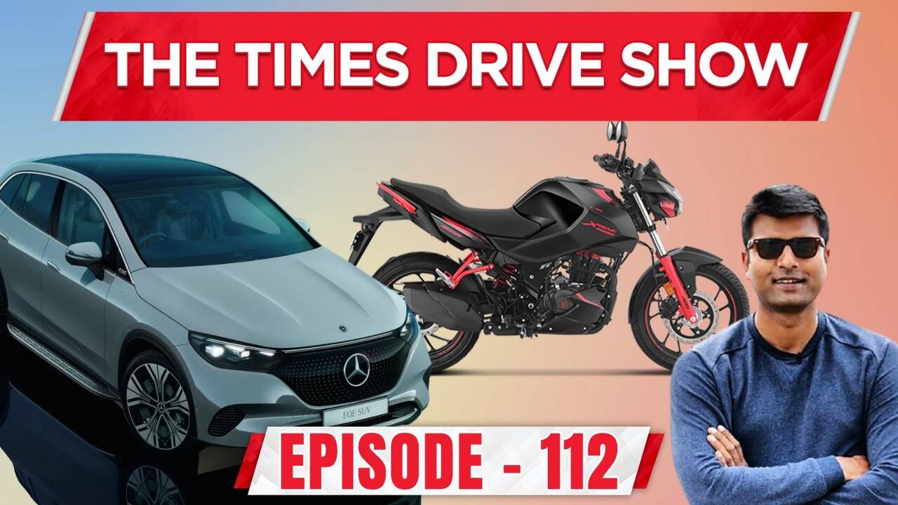 Mercedes Benz EQE & Hero Xtreme 160R | The Times Drive Show | Times Now
