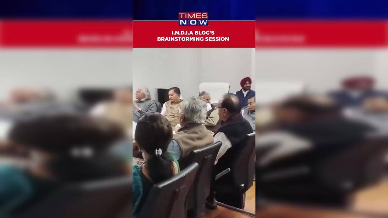 Watch: I.N.D.I.A Bloc Leaders Hold Key Meeting On Day 2 Of Parliament's ...