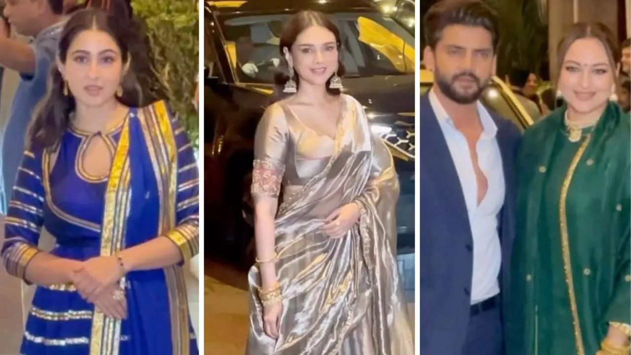 Sara Ali Khan, Aditi Rao Hydari, Sonakshi Sinha Looked Stunning At ...
