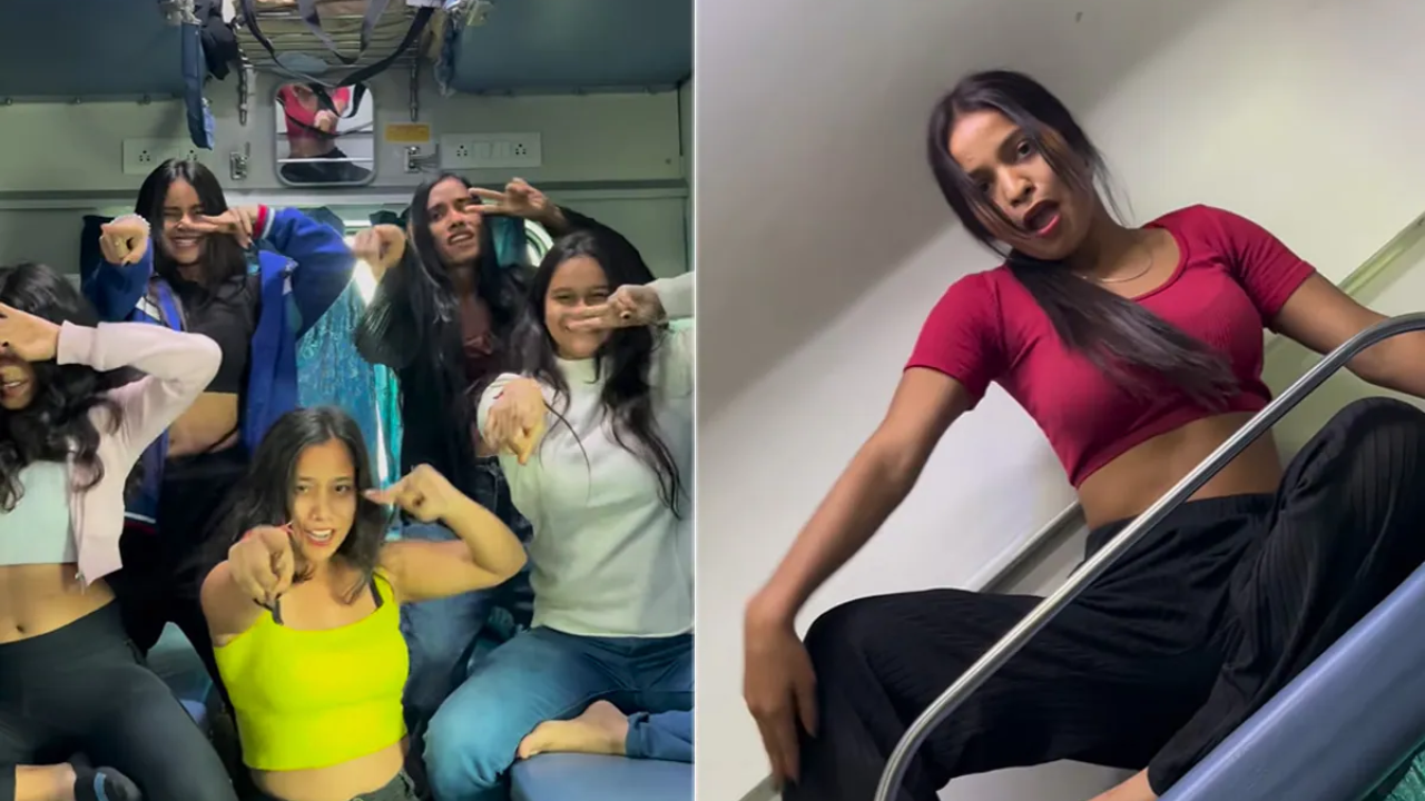 Girl Group's Dance To Sheila Ki Jawani On Train Sets Internet On Fire ...