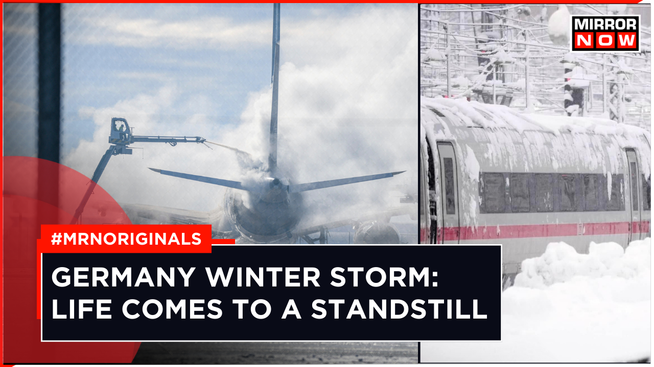 Germany Weather Today | Trains, Flights Cancelled Amid Heavy Snowfall ...