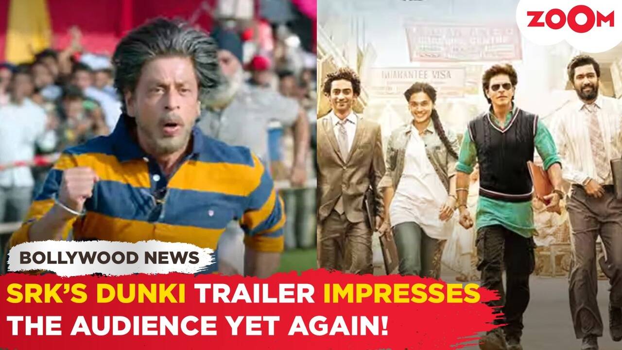 Shah Rukh Khan's Dunki Drop 4 Trailer Gets Massive love from fans! | Times Now
