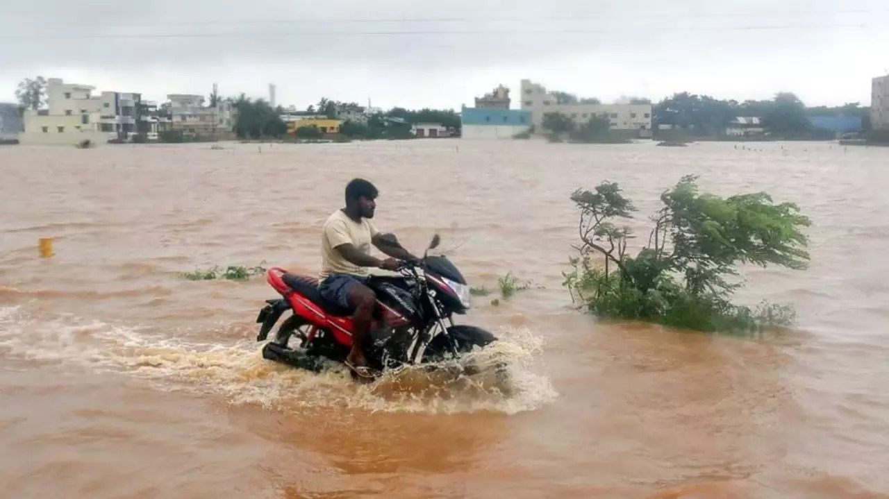 Cyclone Michaung Weakens Into Deep Depression Over Coastal Andhra, Death Toll Mounts To 17 ...