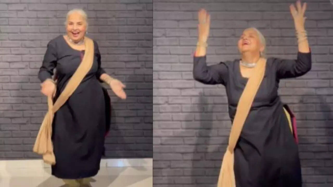 Elderly Woman's Energetic Dance To 'Mauja Hi Mauja' Turns Heads Online ...
