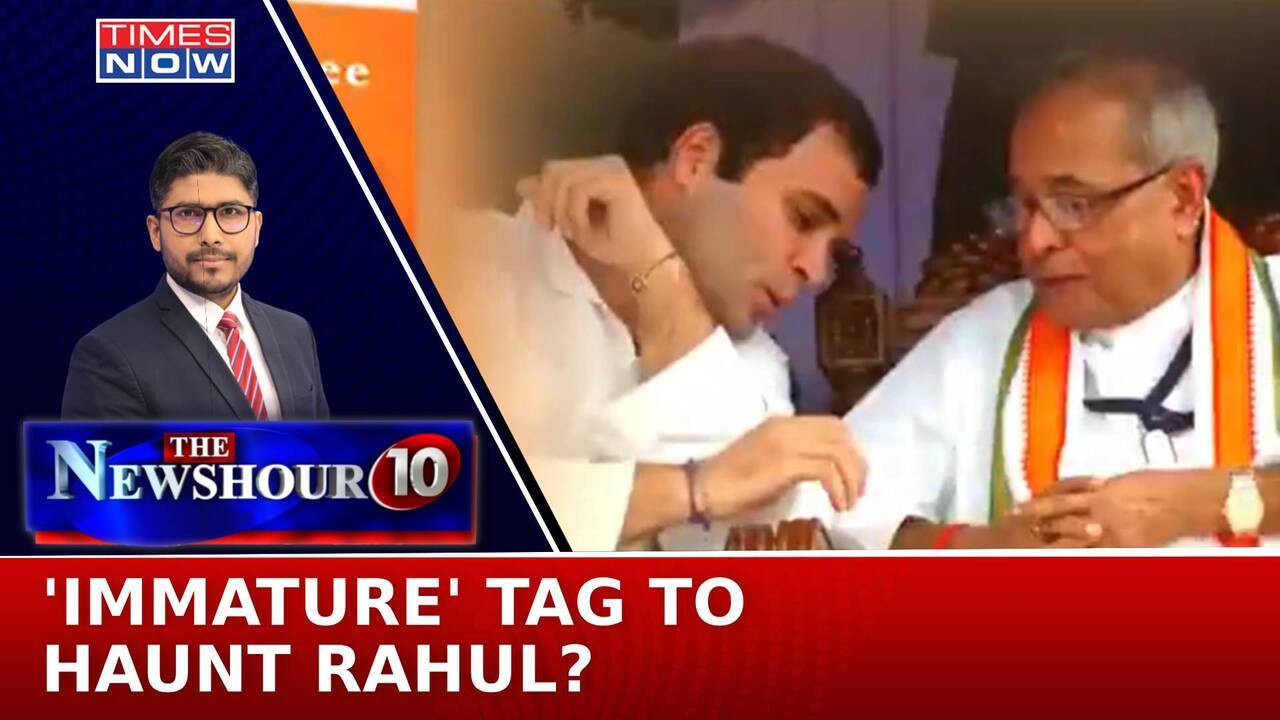 Book Based On Pranab's Diary| Ex-Prez On Rahul And PM Modi | Rahul ...