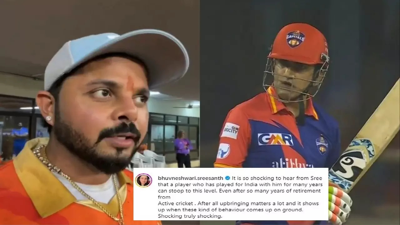 Gambhir Vs Sreesanth LLC| S Sreesanth's Wife LASHES OUT At Gautam Gambhir In EXPLOSIVE Rant ...