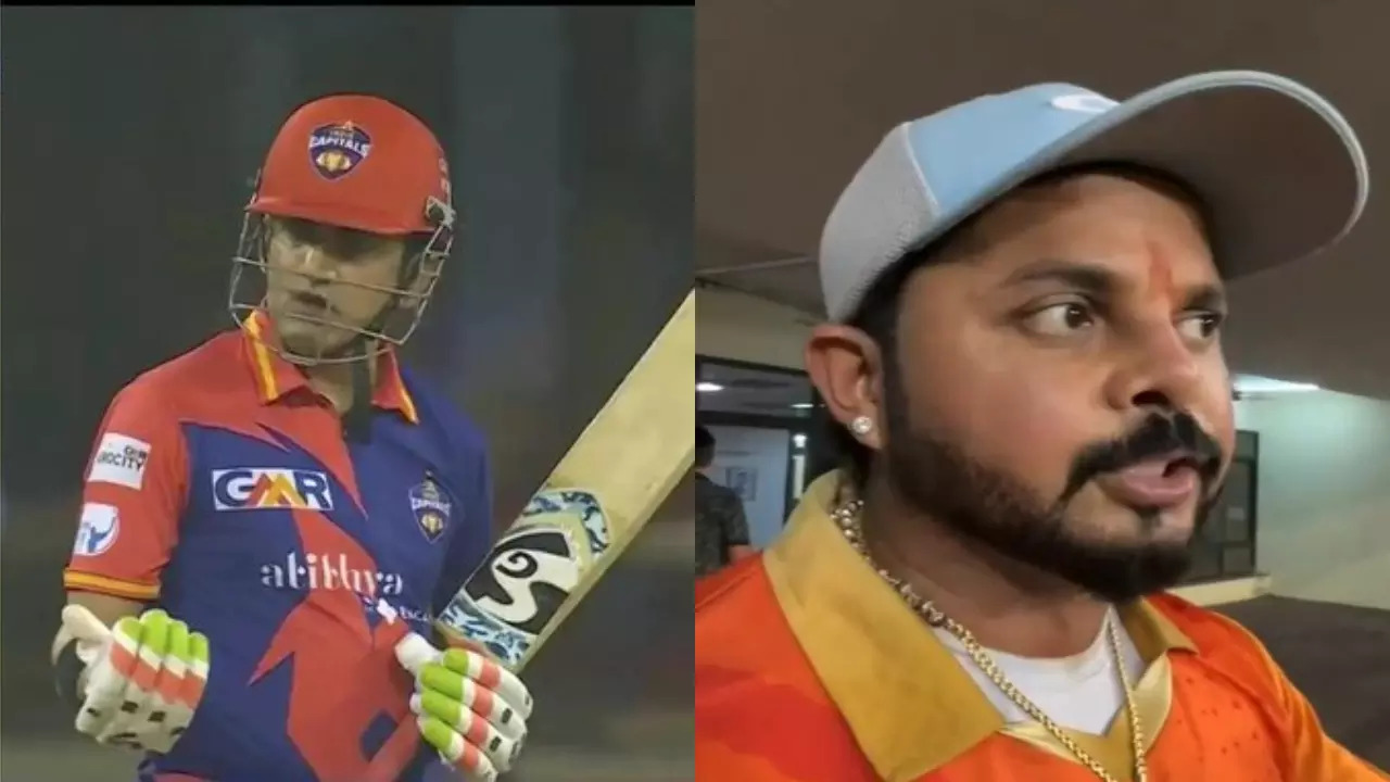 legends league 2023: gambhir run-out for 10 in his last game, miffed ...