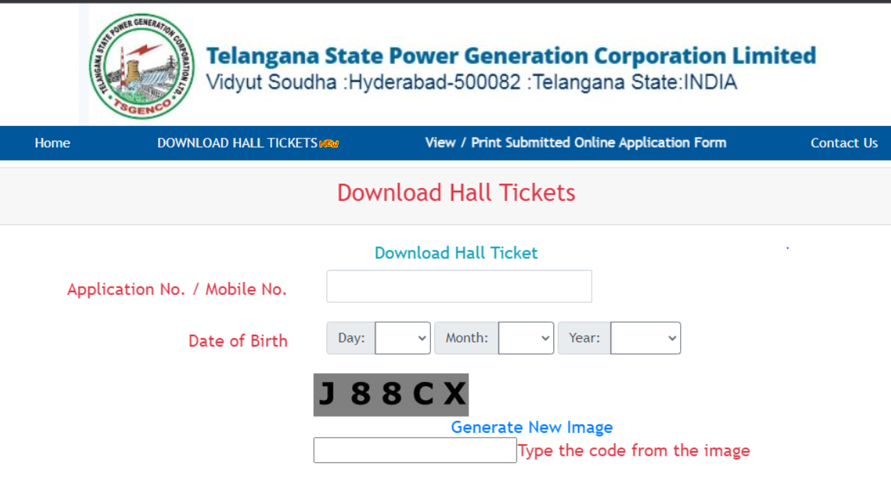 TSGENCO AE Hall Ticket 2023 Released on tsgenco.co.in, tsgenco ...