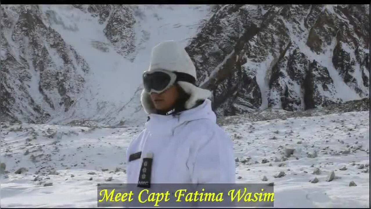Meet Captain Fatima Wasima, Siachen Glacier's First Woman Medical ...