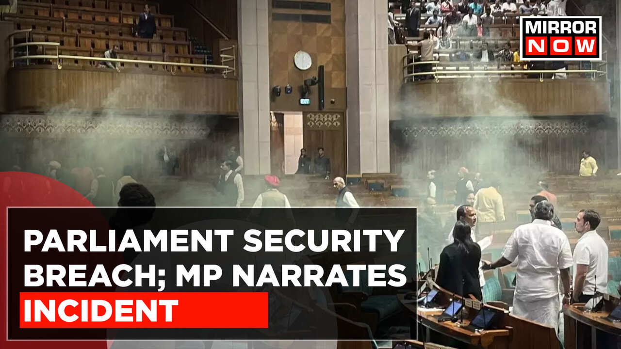 Parliament Security Breach: MP Narrates Whole Incident; Speaker Bans ...