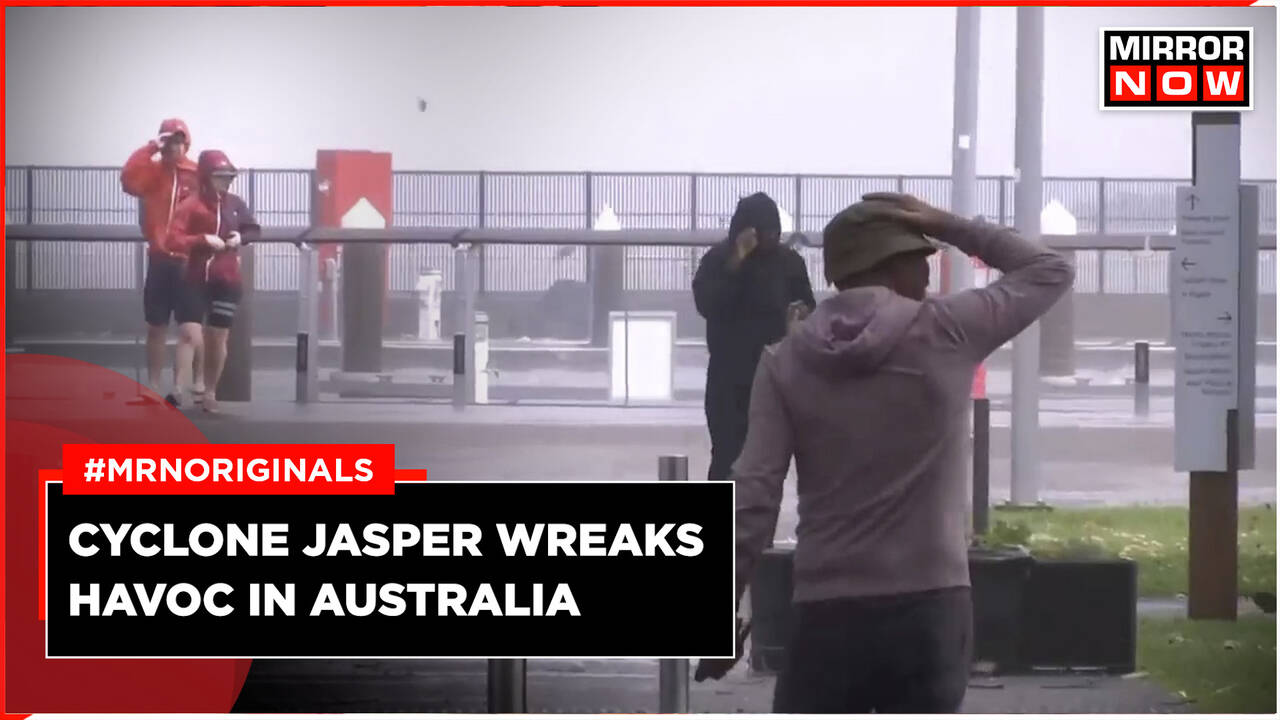 Gusty Winds, Heavy Rainfall Batters Australia As Cyclone Jasper Makes ...