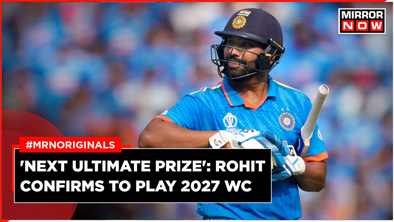 'Next Ultimate Prize': Rohit Confirms To Play 2027 World Cup | Times Now