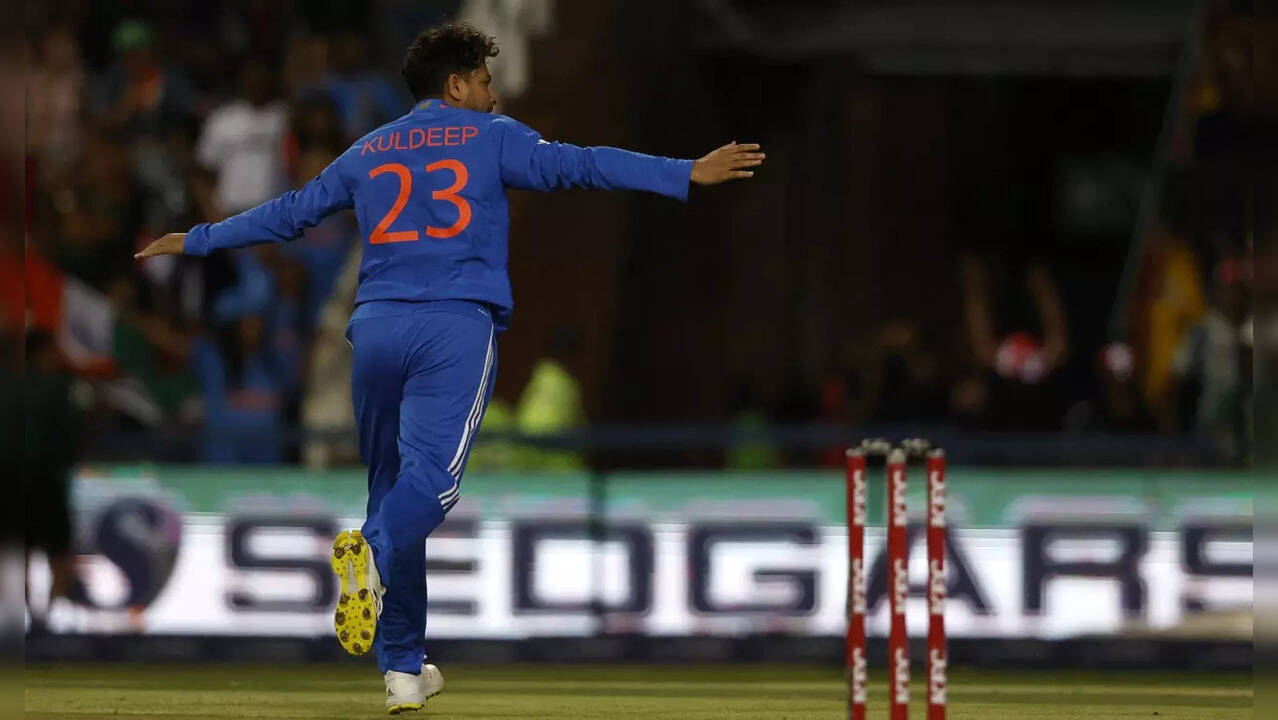 Kuldeep Yadav Creates History, Becomes First Indian Spinner To Take Two ...