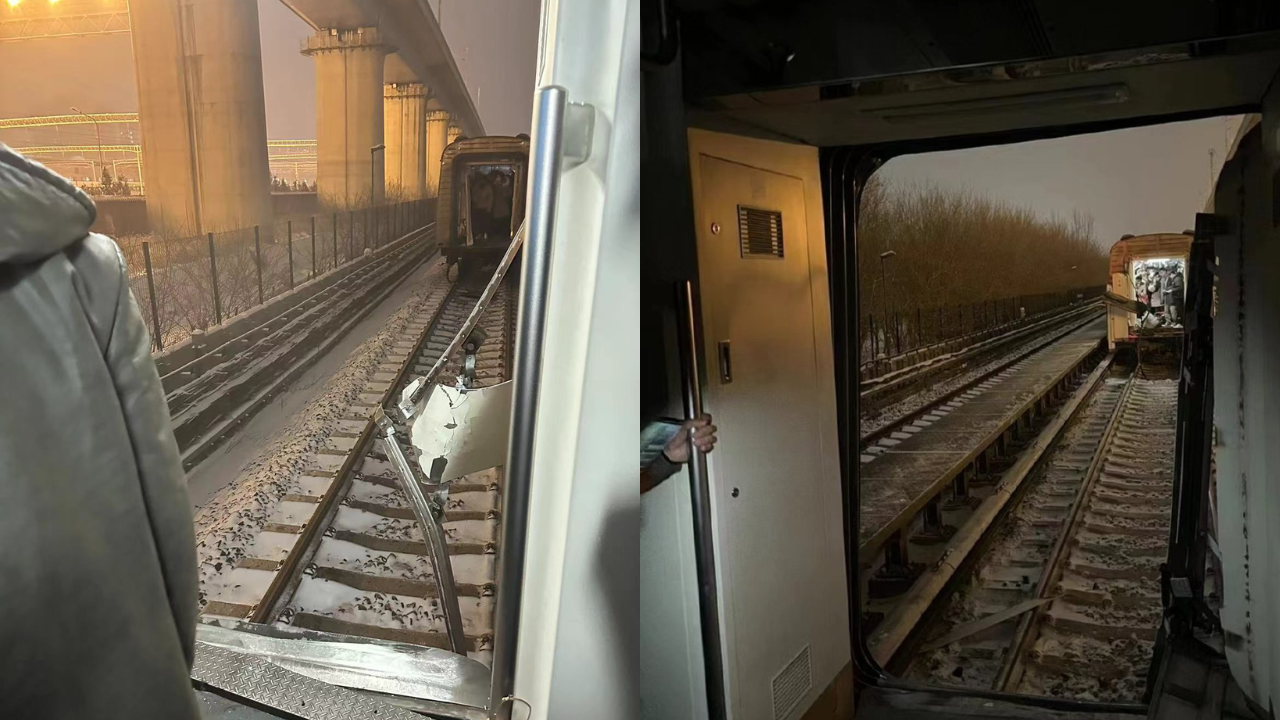 Over 100 Injured As Two Beijing Metro Trains Collide In China Due To ...