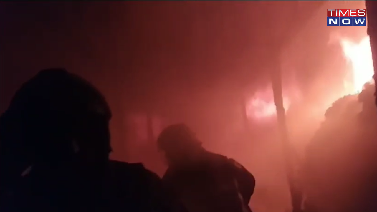 Srinagar Fire: Breaking News: Fire Breaks Out At ITBP Camp In J&K's ...