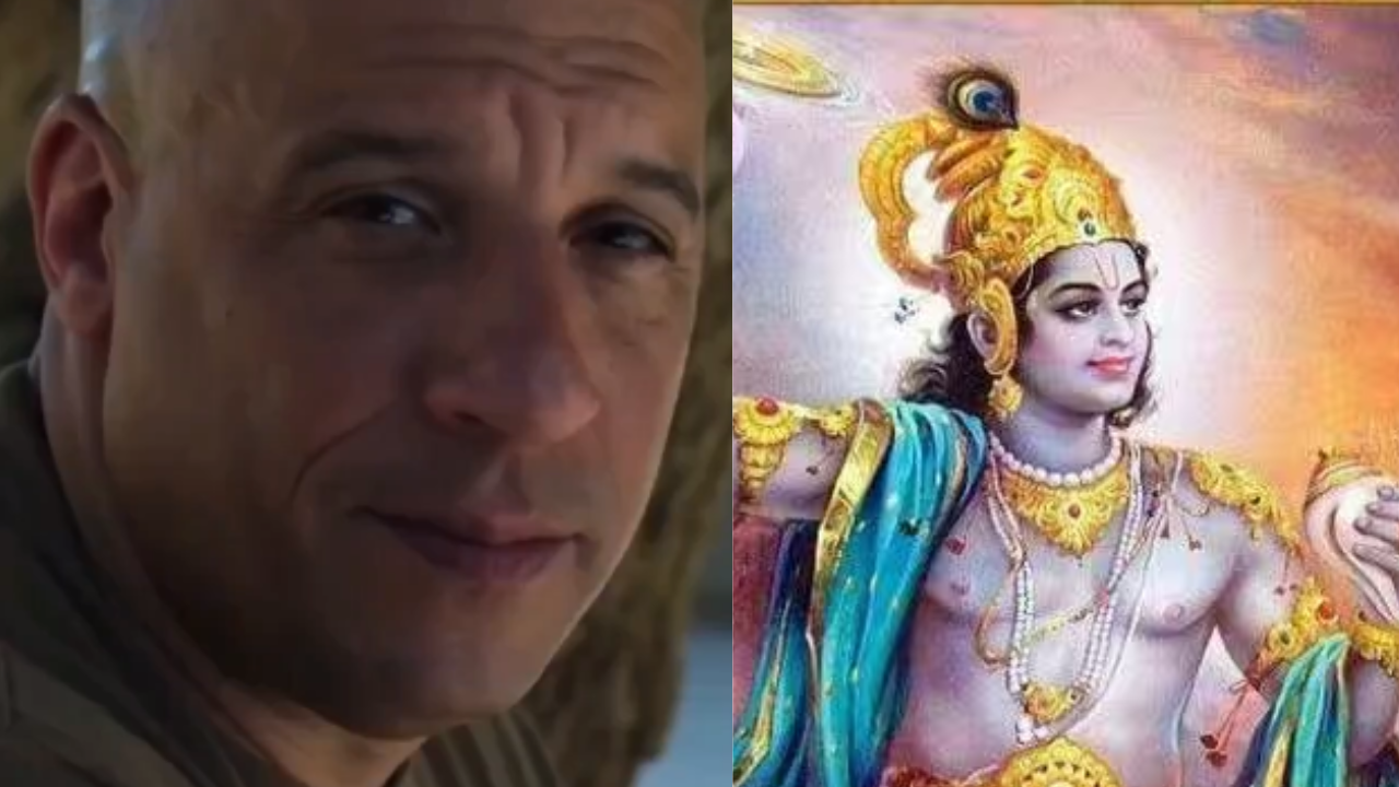 Vin diesel: Hollywood Actor Quotes Bhagavad Gita In His Film, Old Clip ...