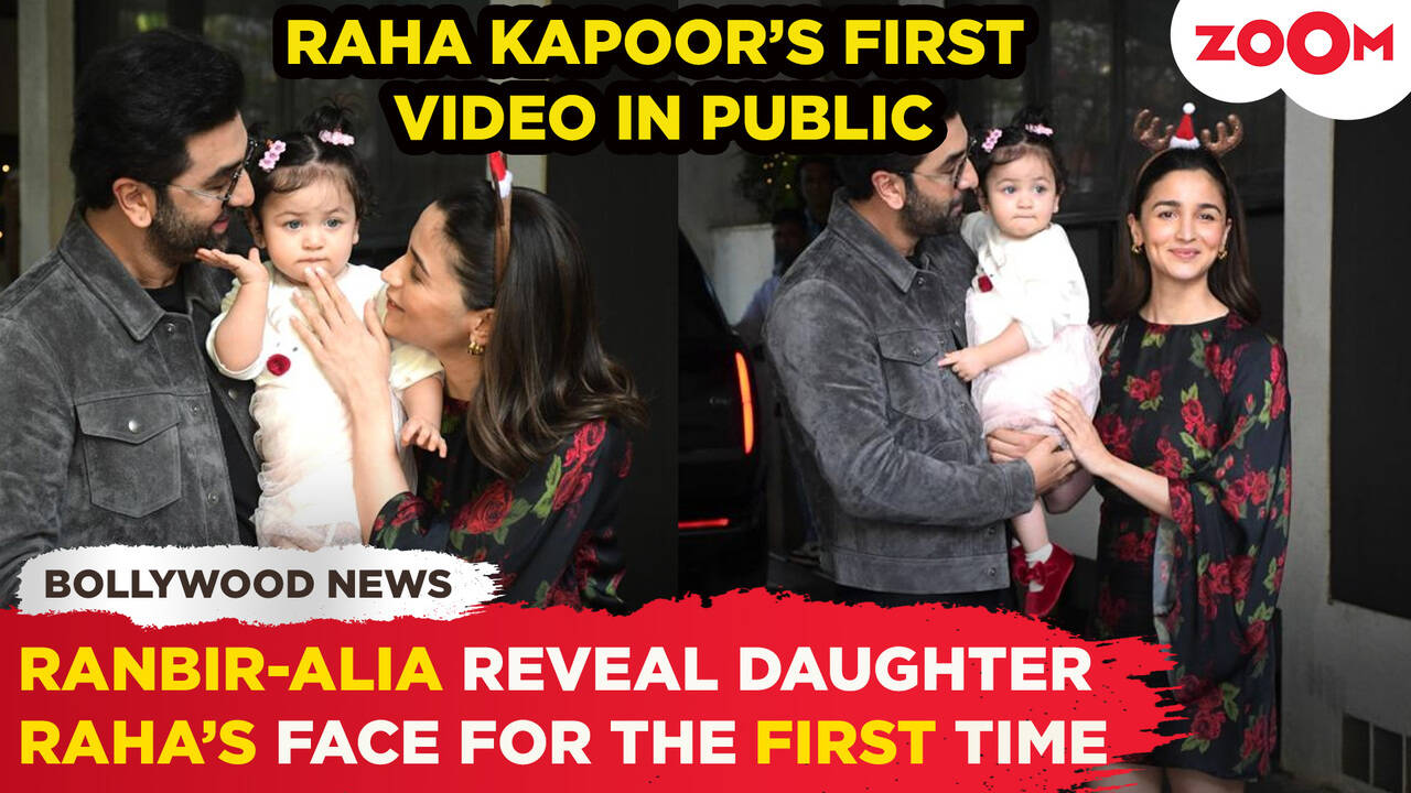 FIRST video Ranbir Kapoor & Alia Bhatt's daughter Raha Kapoor as they reveal her face goes VIRAL ...