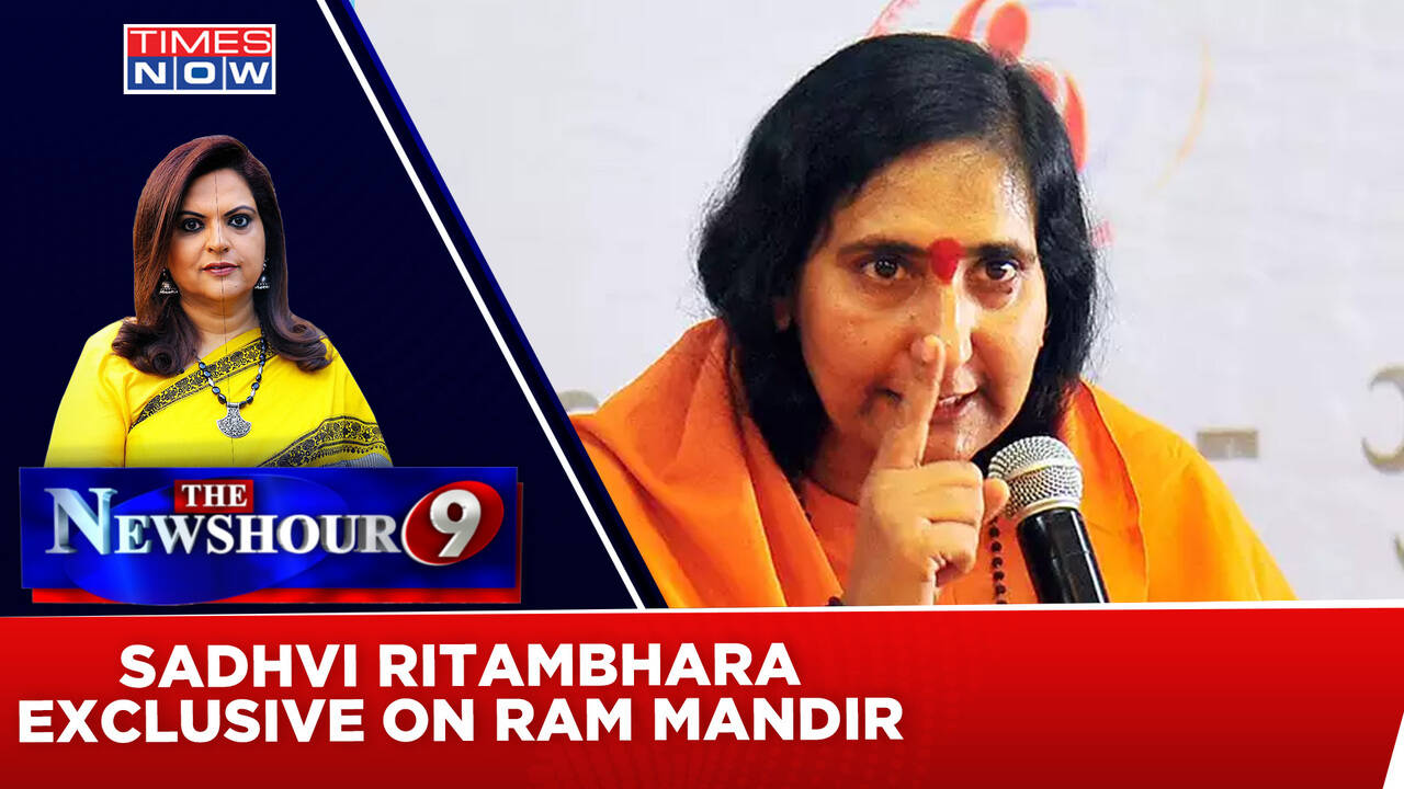 Ram Mandir Crusader Sadhvi Ritambhara Exclusive Says 'Mandir A Win For ...