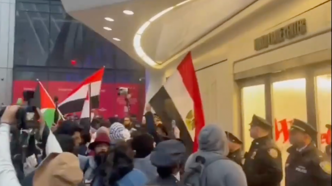 World Trade Center Protests: World Trade Center Protests: Pro-Palestine ...