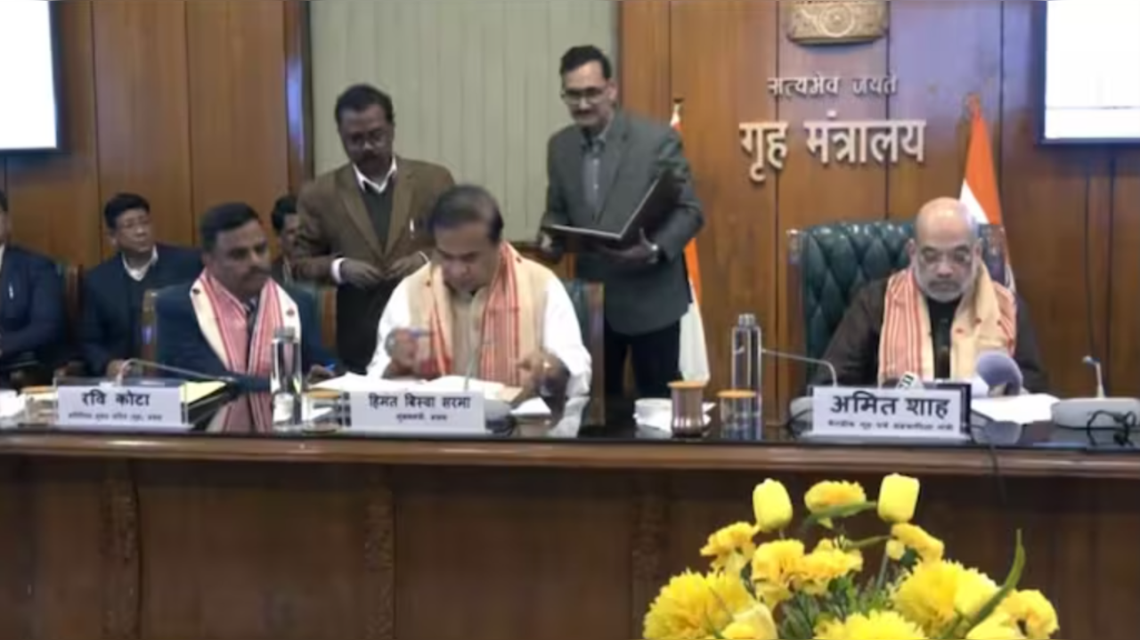 HISTORIC: Centre, Assam Govt Signs Peace Accord With Militant Group ULFA | Times Now