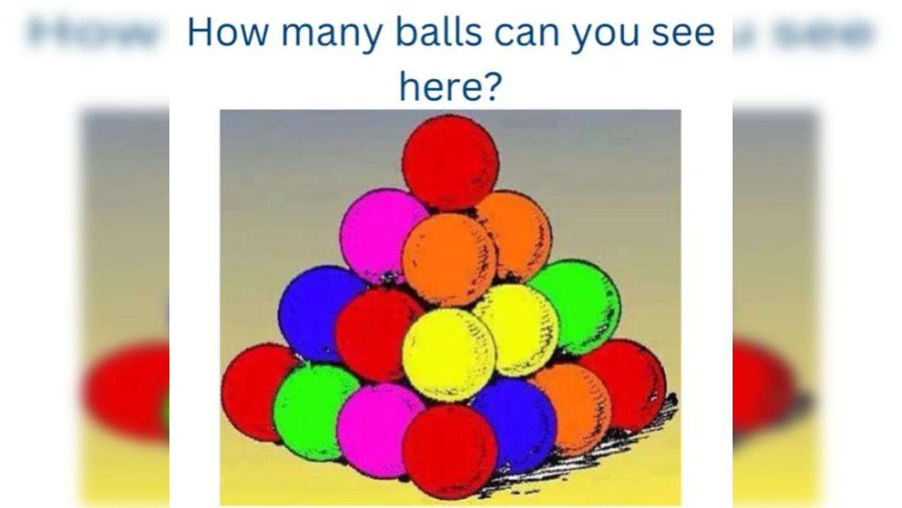Puzzle: Only Highly Intelligent People Can Guess How Man Balls Are ...