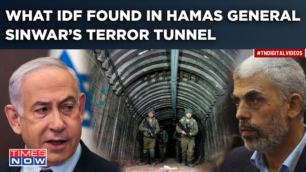 IDF Dismantles Tunnel Underneath Yahya Sinwar's Hideout, Details Of ...