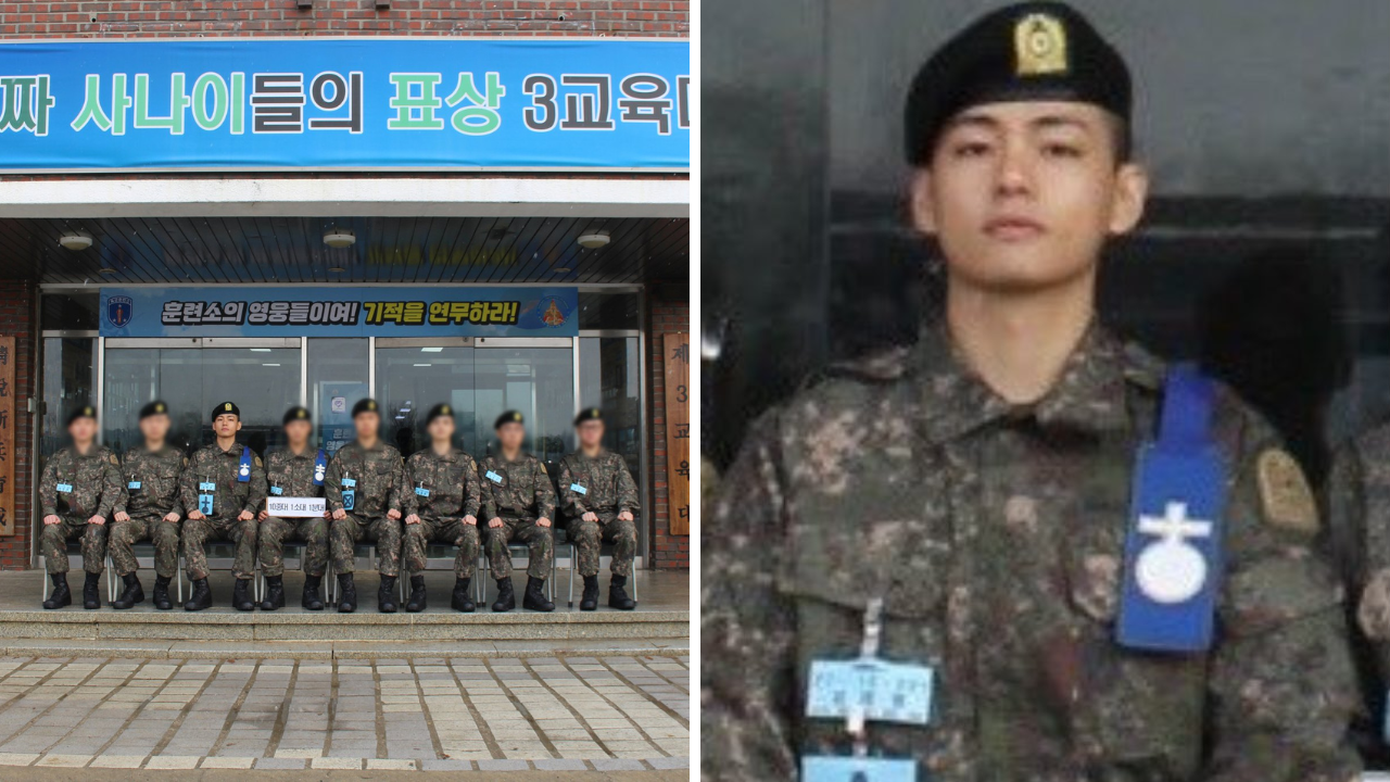 BTS' V Is Most Polite And Popular Platoon Leader Trainee, Claims Fellow ...