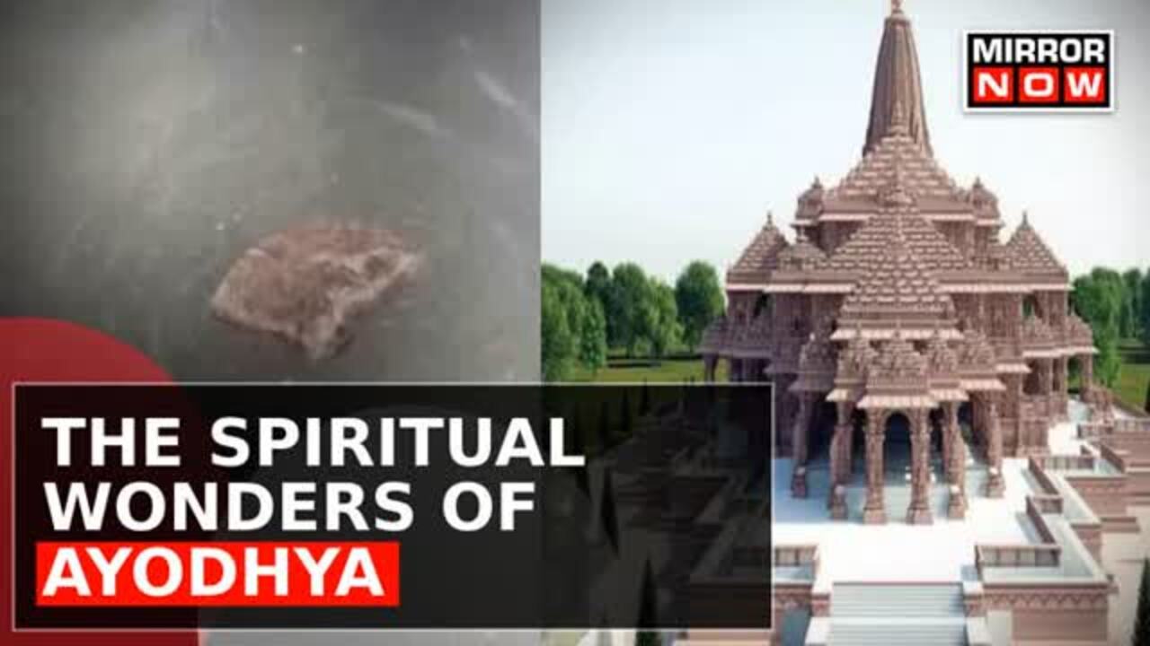 The Spiritual Wonders Of Ayodhya | Floating Stone Believed To Be From ...